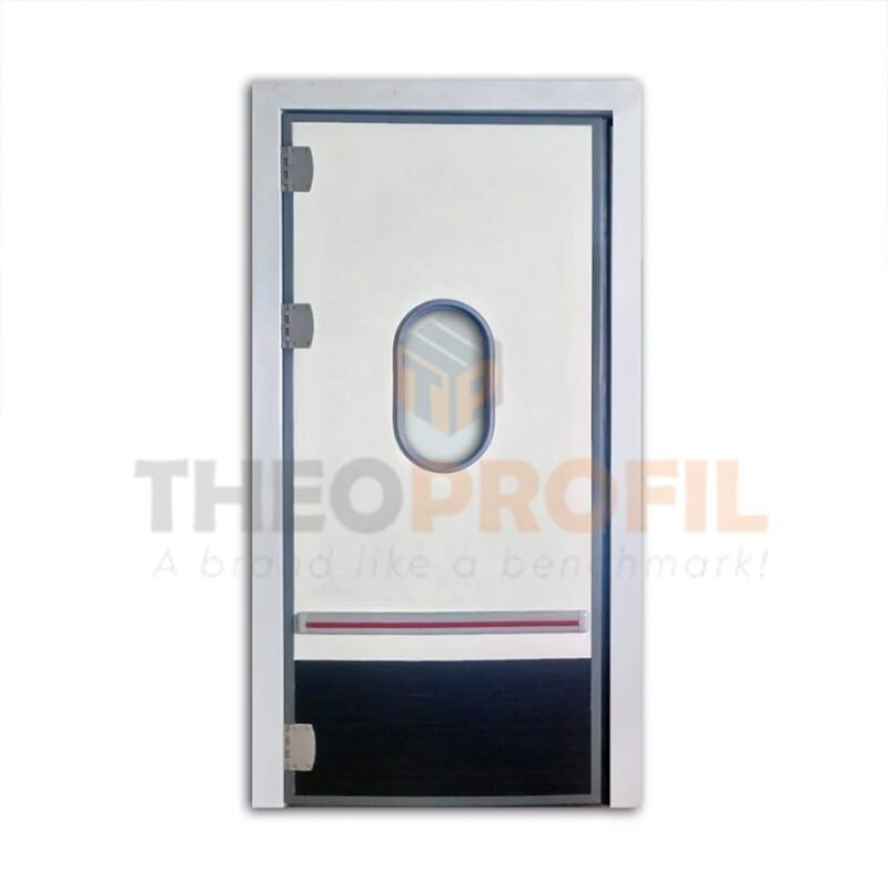 Semi-insulating Swinging Door With PVC Door Frame - Theoprofil Cold Rooms
